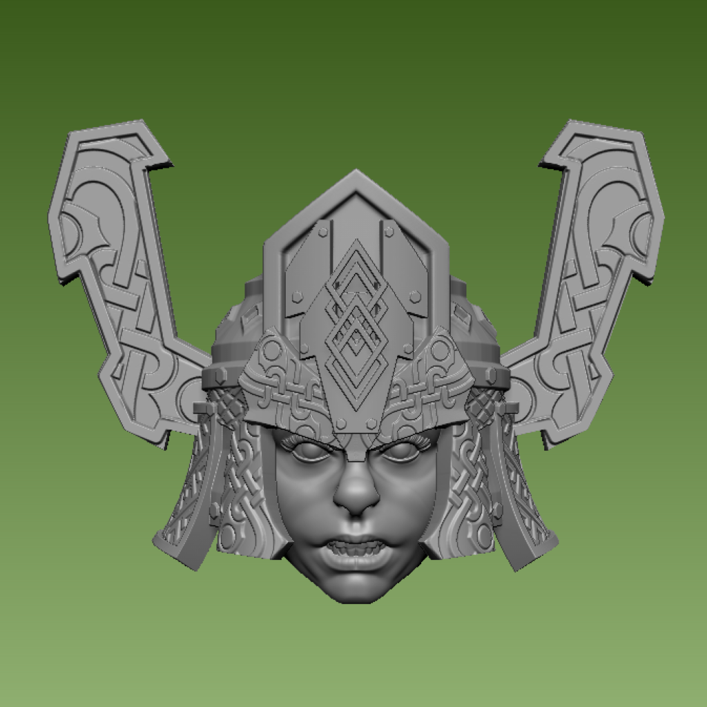 Olga Ironhead – 3D custom parts
